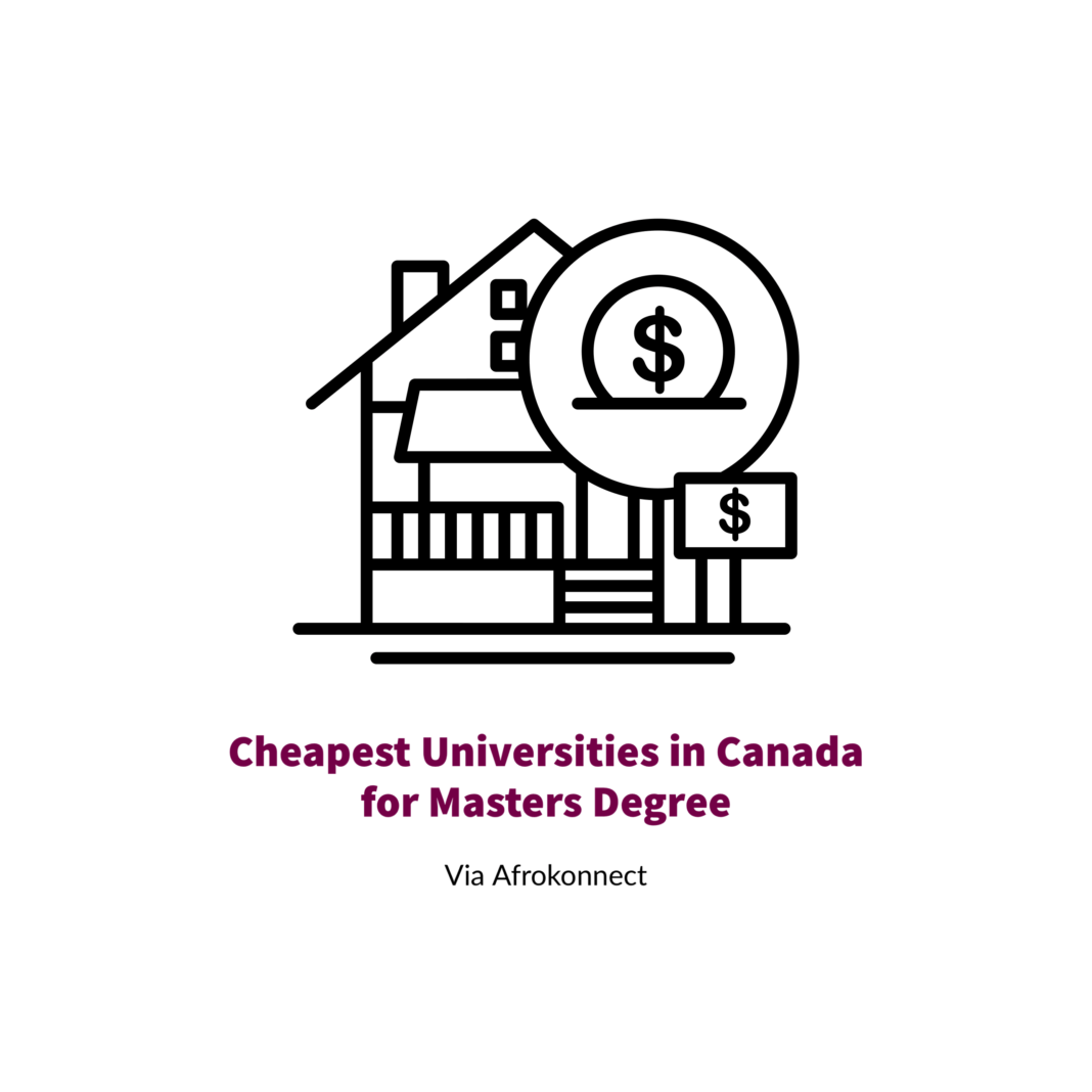 Cheapest Universities in Canada for Masters Degree 2025 - Afrokonnect