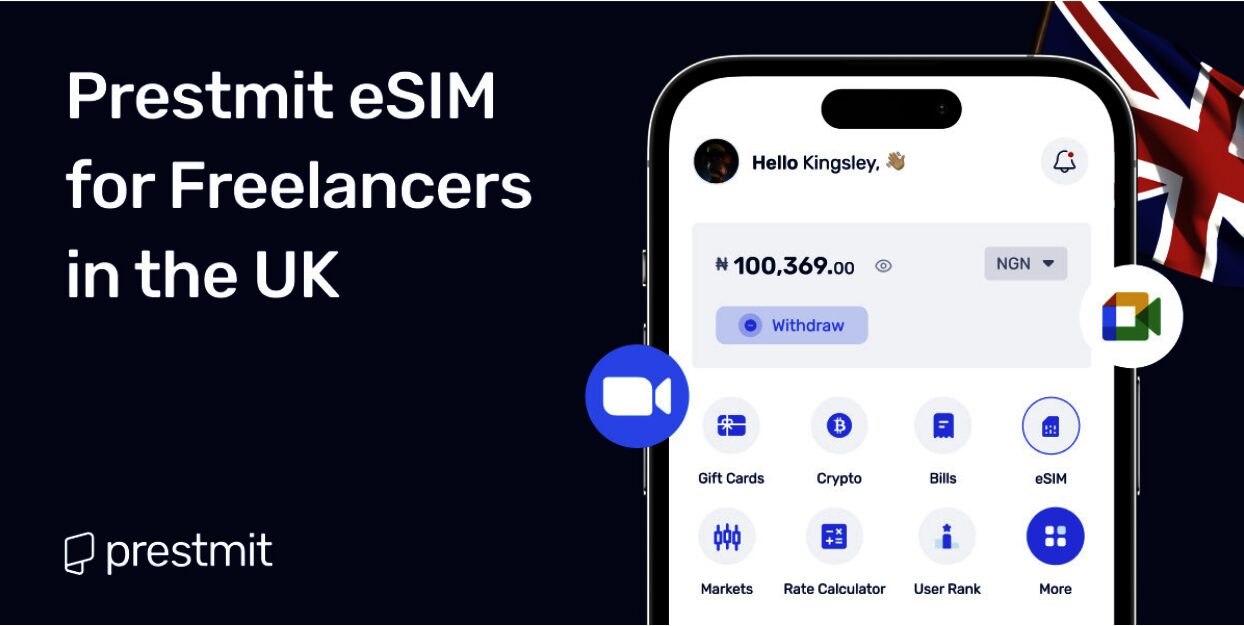 How a Freelancer Used Prestmit eSIM to Stay Online in the UK Without ...