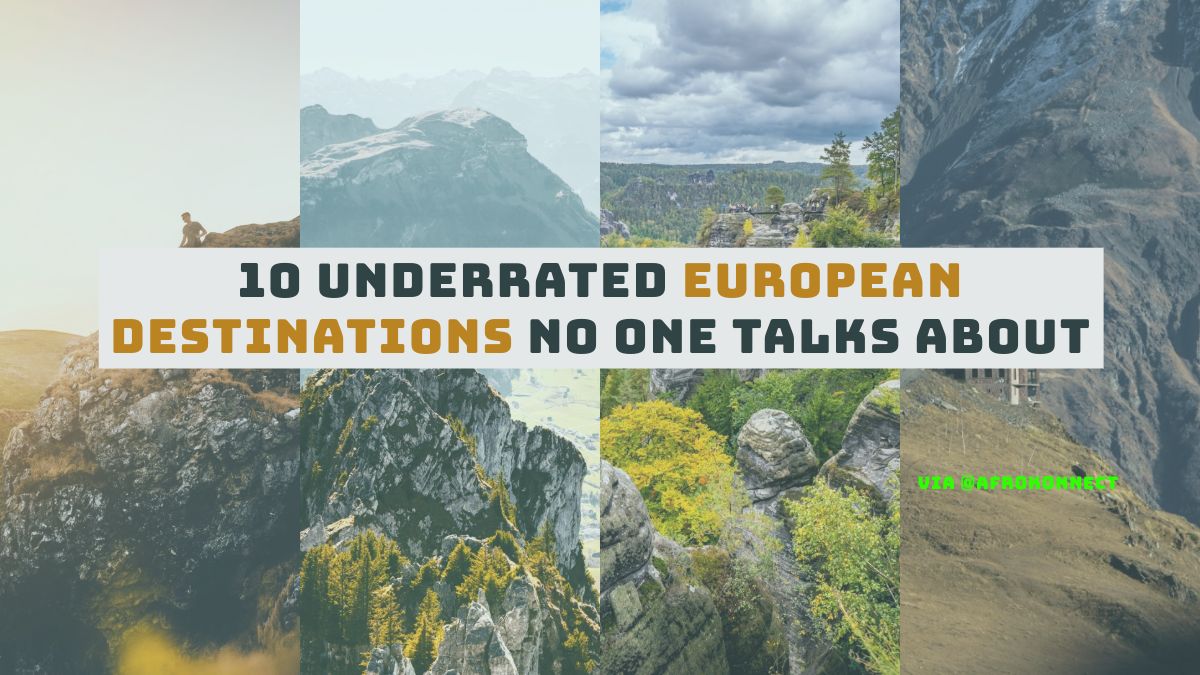 10 Underrated European destinations no one talks about - Afrokonnect ...